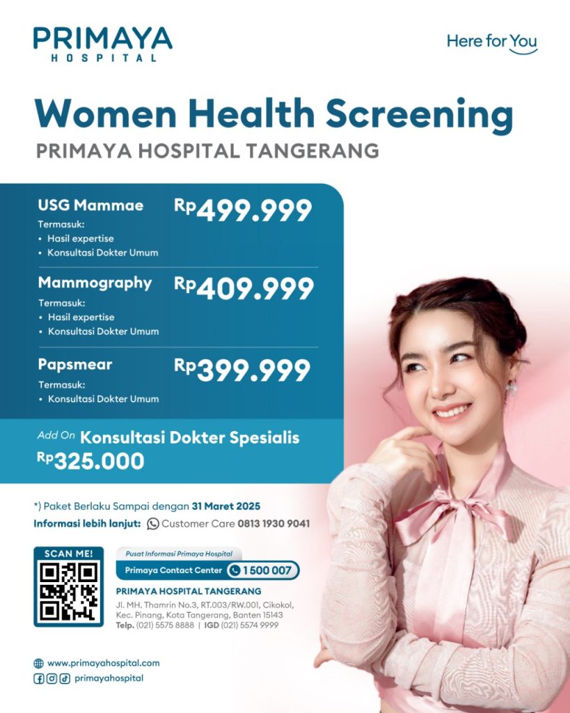 Women Health Screening (Mammography) - Primaya Hospital Tangerang - Primaya Hospital