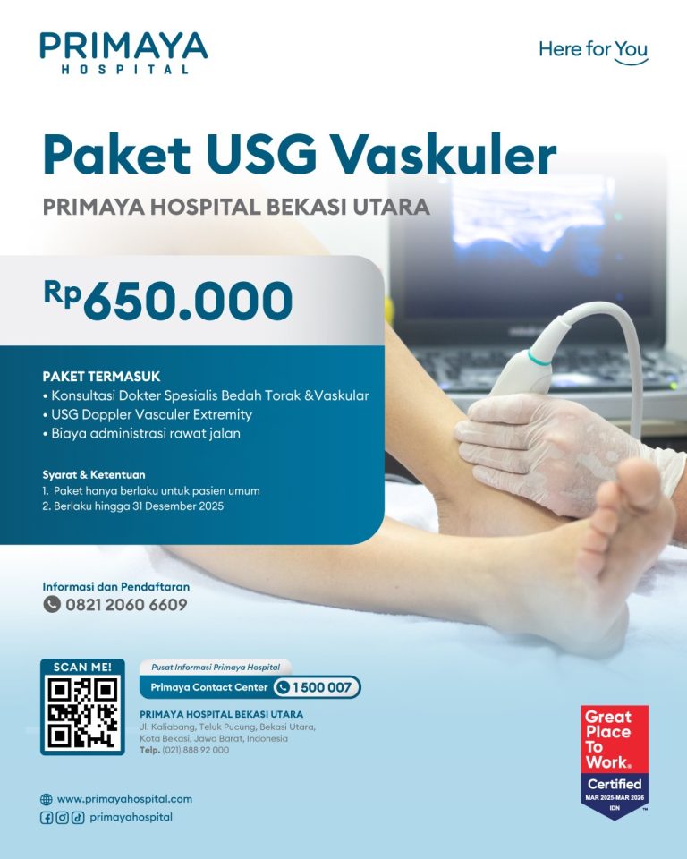 USG Vaskuler - Bekasi Utara - Primaya Hospital